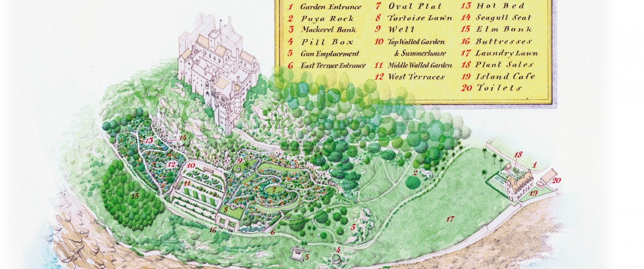 Garden Map by Neil Gower